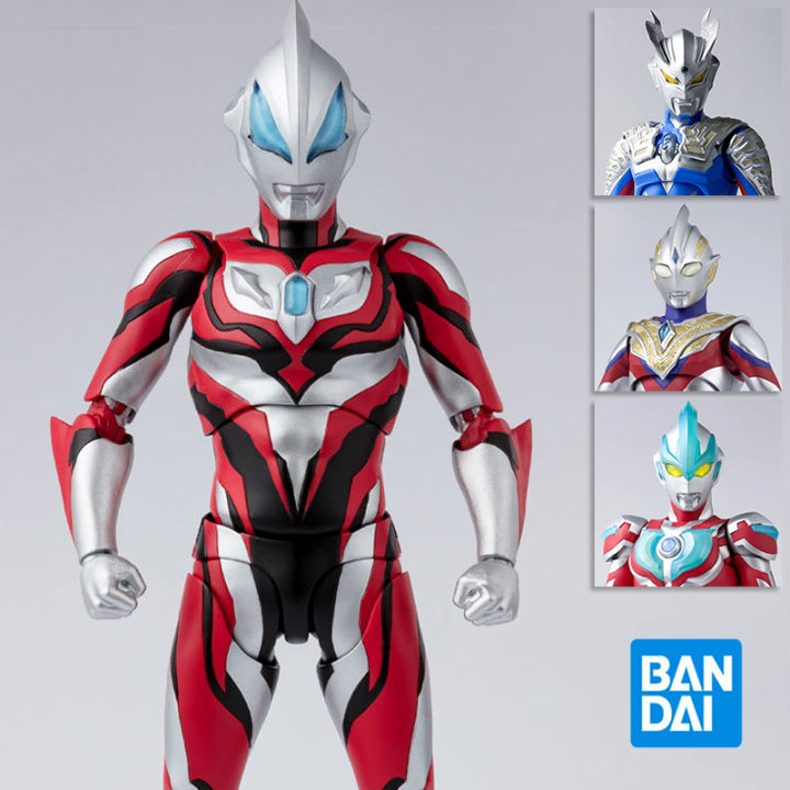 Authentic Bandai Ultraman Puppet Joint Movable Doll Garage Kit Model ...