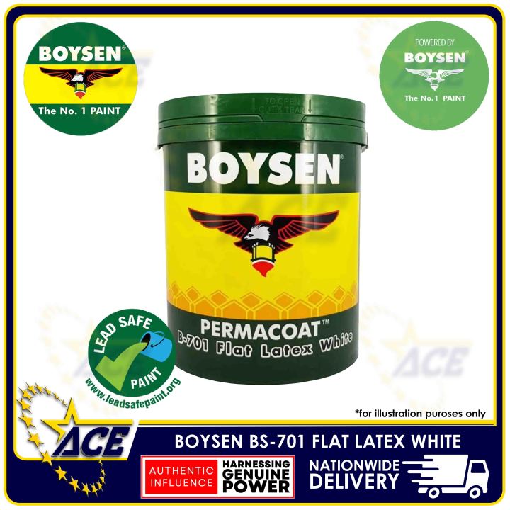 BOYSEN PERMACOAT B-701 FLAT LATEX WHITE 4L | Lazada PH BOYSEN PERMACOAT B-701 FLAT LATEX WHITE 4L | Lazada PH