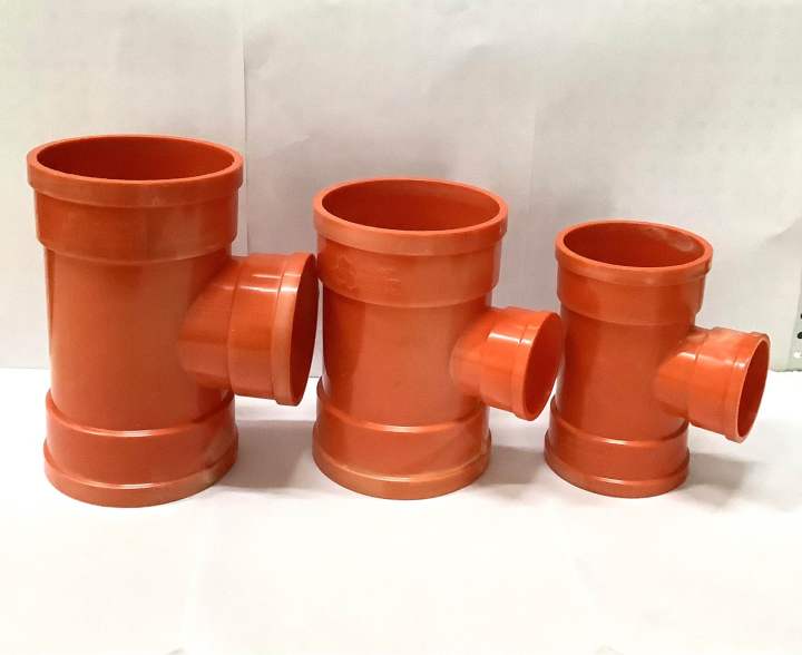pvc orange tee 2x2 3x3 4x4 tee reducer 2x3 2x4 3x4 | Lazada PH