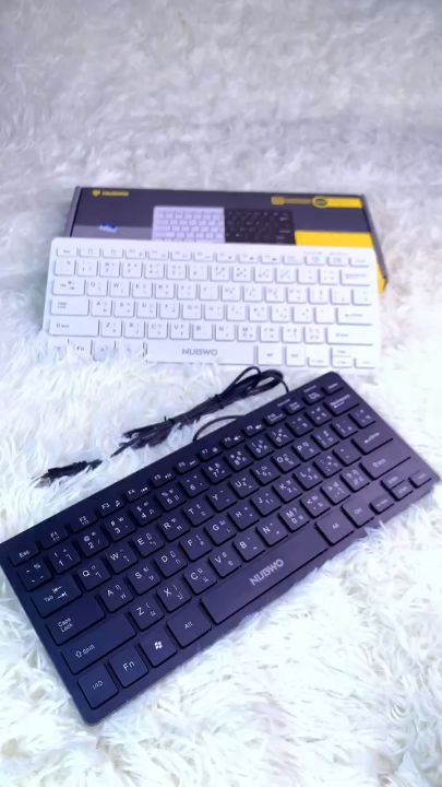 NUBWO NK-35 คีย์บอร์ด MINI MERCURY Portable Business Keyboard คีย์บอร์ด ...
