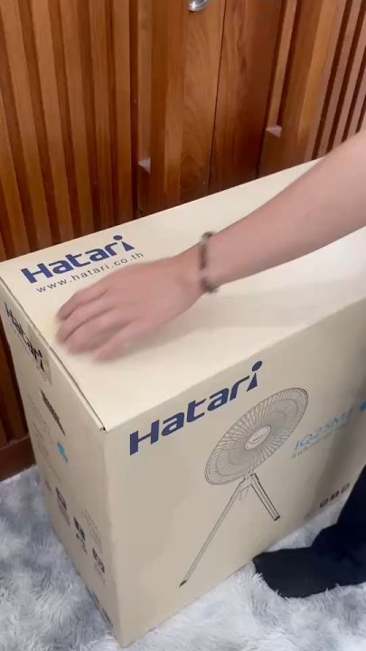 พัดลมอุตสาหกรรม HATARI ขนาด 25 นิ้ว รุ่น IQ25M1 สีเทา | Lazada.co.th