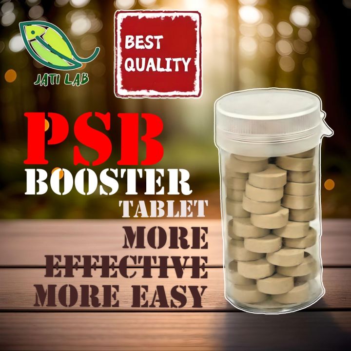 PSB Photosynthetic Bacteria Tablet /Kawalan Kualiti Air Akuarium / PSB+ ...