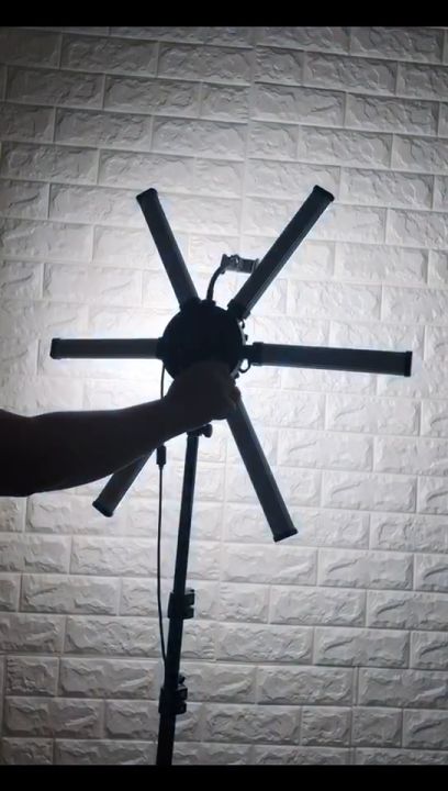 26-inch 6Arms 3200k-5600k Color Led Fill Light Star Ring Light Led For ...