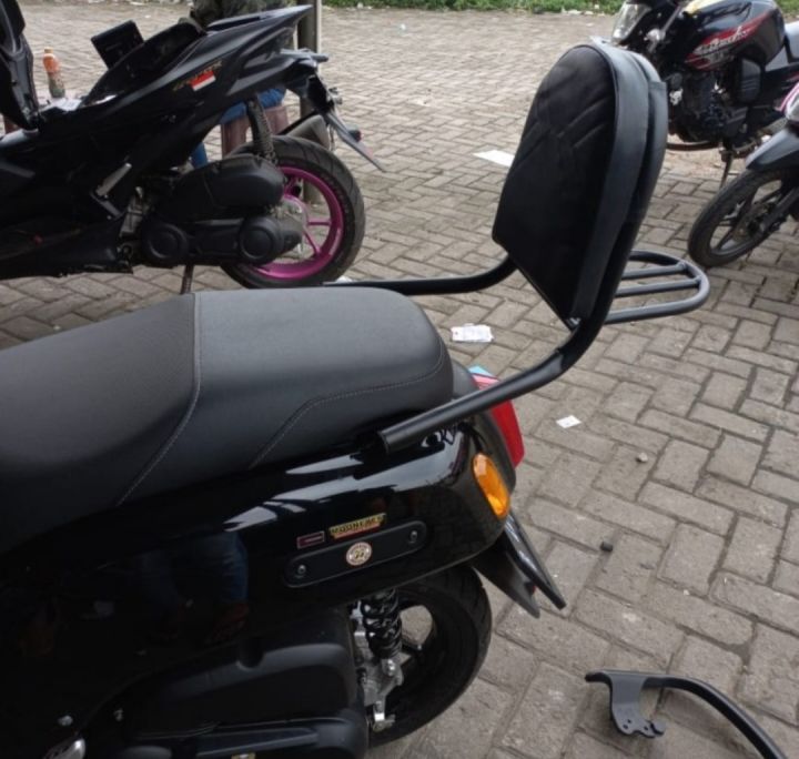 Sandaran Senderan Jok Motor Yamaha Fazzio Premium | Lazada Indonesia