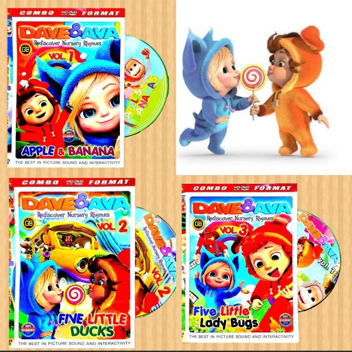 Kaset Dvd Lagu Anak Anak Dave Ava Terbaru - Kaset Dvd Kartun Dave Ava ...