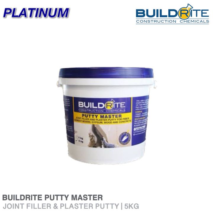 5KG | Buildrite Putty Master | Joint Filler & Plaster Putty | Sold Per ...