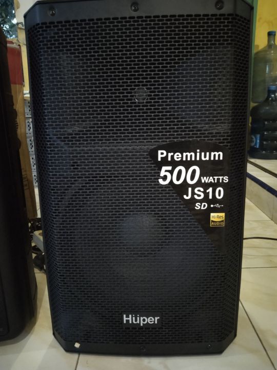 Speaker aktif Huper JS10 15" 500watt buat monitor (harga per 1pcs ) | Lazada Indonesia