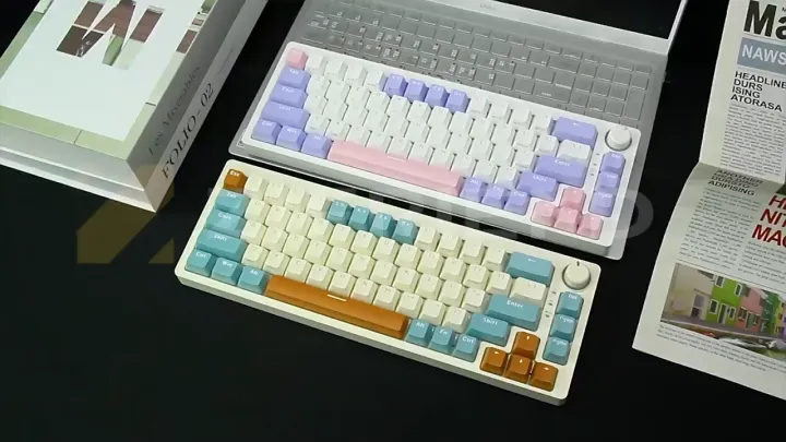 Zifriend ZA68 Mechanical Keyboard 68ปุ่ม คีย์บอร์ดเกมมิ่ง คีย์บอร์ดไร้ ...