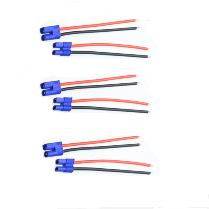 EC3 Pigtail Cable 3.5mm Bullet Connector Male Female DIY Tinned End ...