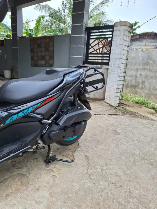 YAMAHA AEROX 155 V2 HEAVY-DUTY BOX BRACKET WITH SIDE PANNIER FOR SALE ...