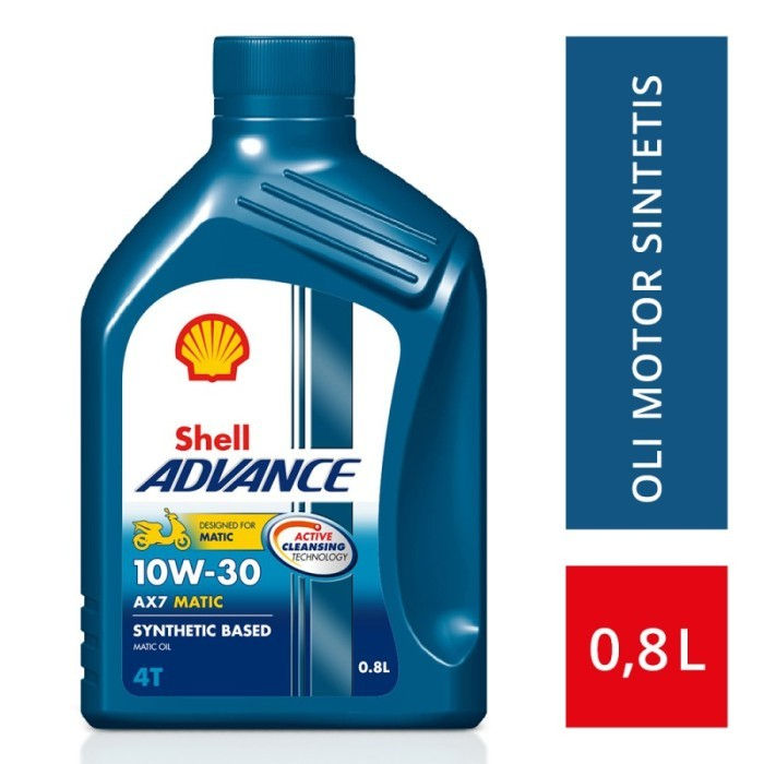 OLI SHELL ADVANCE AX7 0,8L / 800ML | Lazada Indonesia