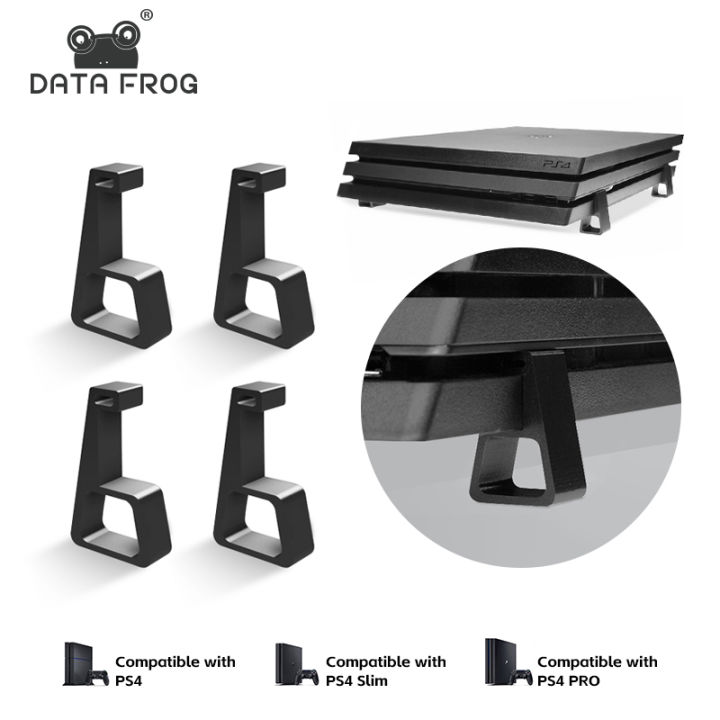 Data Frog 4Pcs Horizontal Console Holder Cooling Legs Stand Bracket For ...