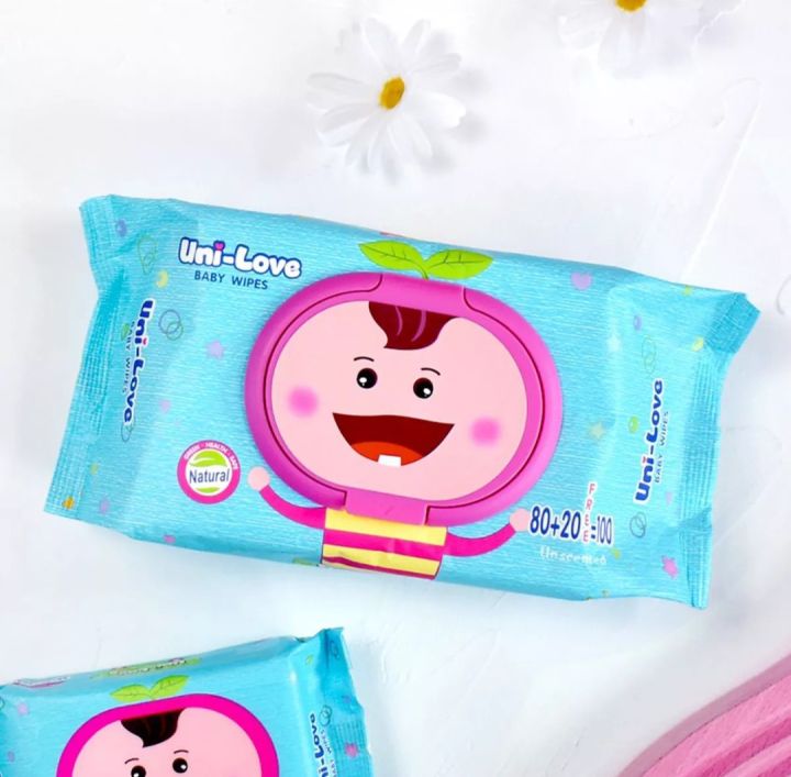 Uni-love Baby Wipes Unscented 3pcs/170 pesos | Lazada PH
