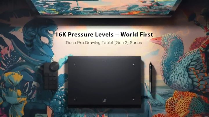 XP-PEN Deco Pro Gen 2 MW / LW / XLW Drawing Writing Tablet - 16K Pressure, X3 Pro Stylus , BT 5. ...