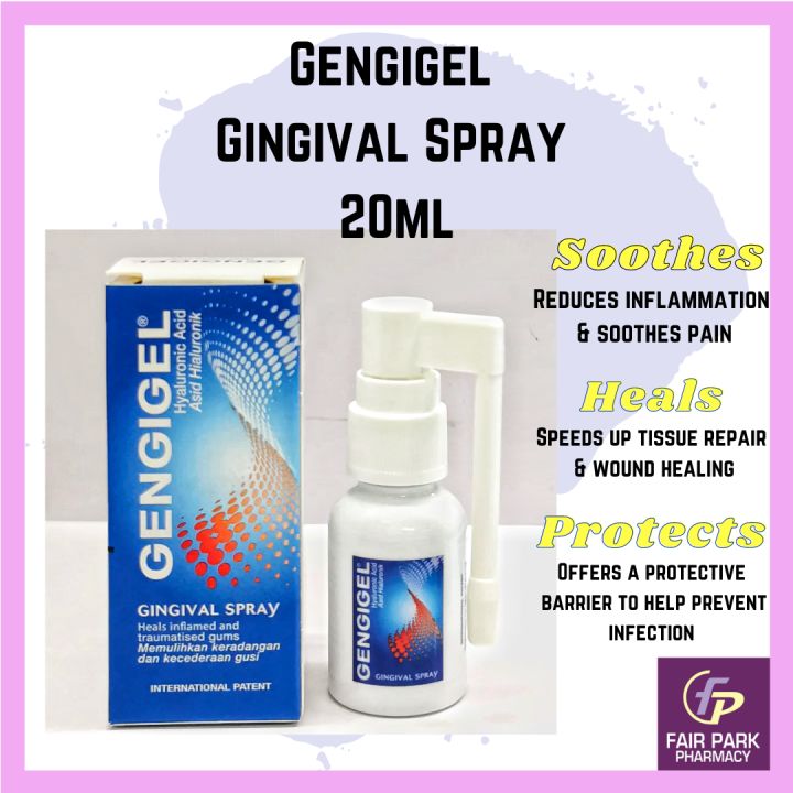 FPpharmacy GENGIGEL Gingival SPRAY 20ml | Lazada