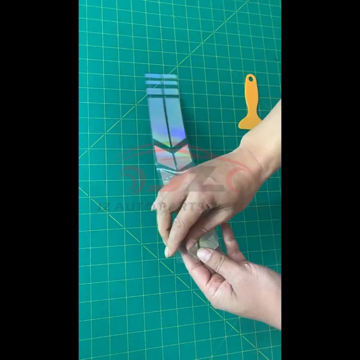 Motorcycle Fender Waterproof Reflective Sticker Safety Warning Arrow ...