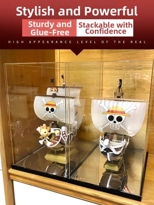 Acrylic Display Box for Figurines Lego Models Transparent Dustproof ...