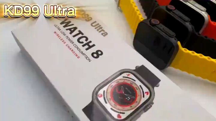 KD99 Ultra Smart Watch Series 8 Smartwatch Men's Bluetooth Call Watch8 Ultra Wireless Charging ...
