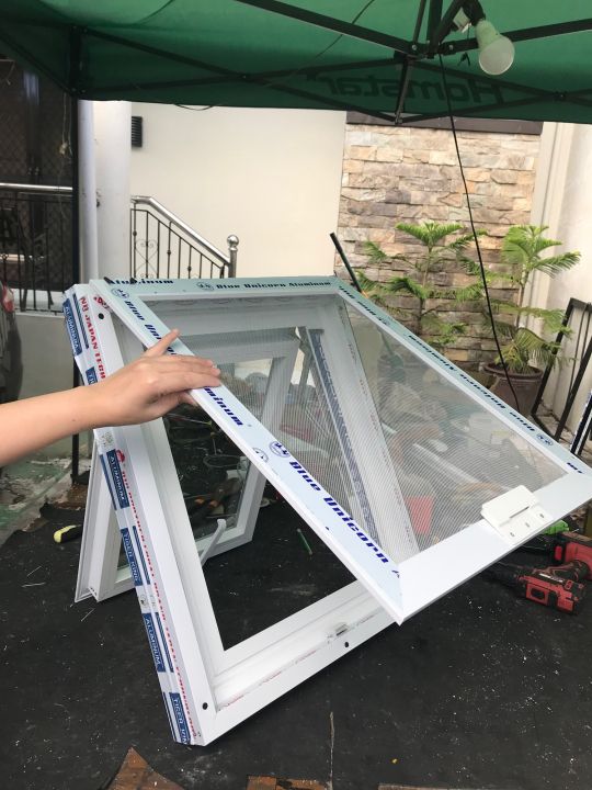 60cm x 60cm aluminum awning window | Lazada PH