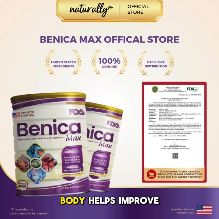 [LEGIT] Benica Max herbal Milk Health Supplement Fibroid Relief, Ovarian Cysts, Hormone Balance ...