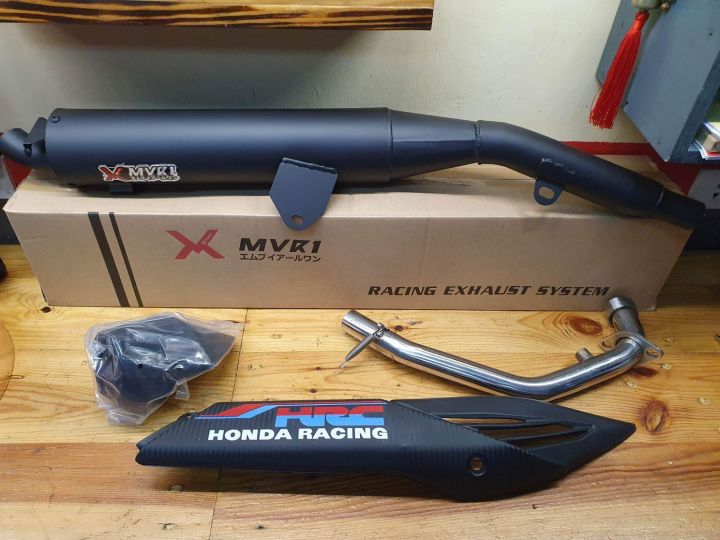 HONDA SUPRA GTR150 MVR1 PIPE WITH HEAT GUARD | Lazada PH
