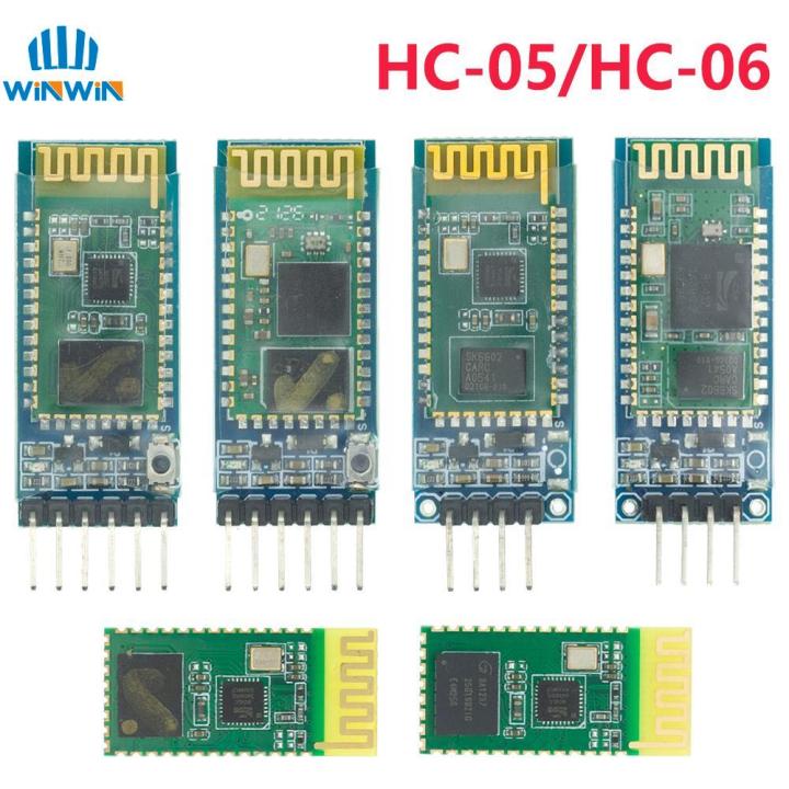 NEW HC-05 HC 05 hc-06 HC 06 RF Wireless Bluetooth Transceiver Slave Module RS232 / TTL to UART ...