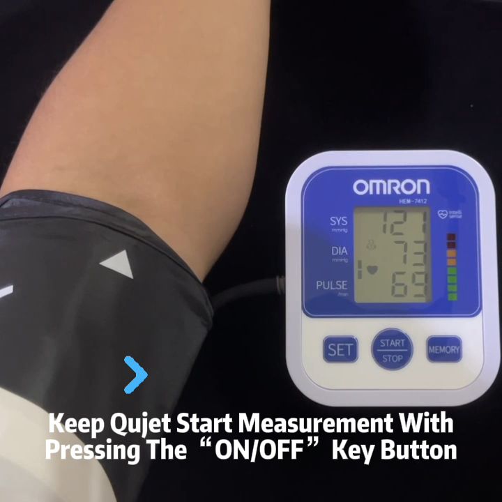 OMRON Blood Pressur Digital Monitor Medical Sphygmomanometer ...