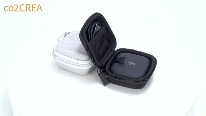 co2CREA Hard Case Replacement for SHOKZ OpenFit Open-Ear True Wireless ...