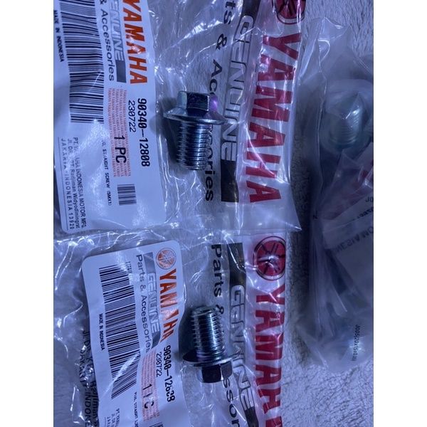 DRAIN PLUG FOR FZ16/FZi GENUINE PARTS | Lazada PH