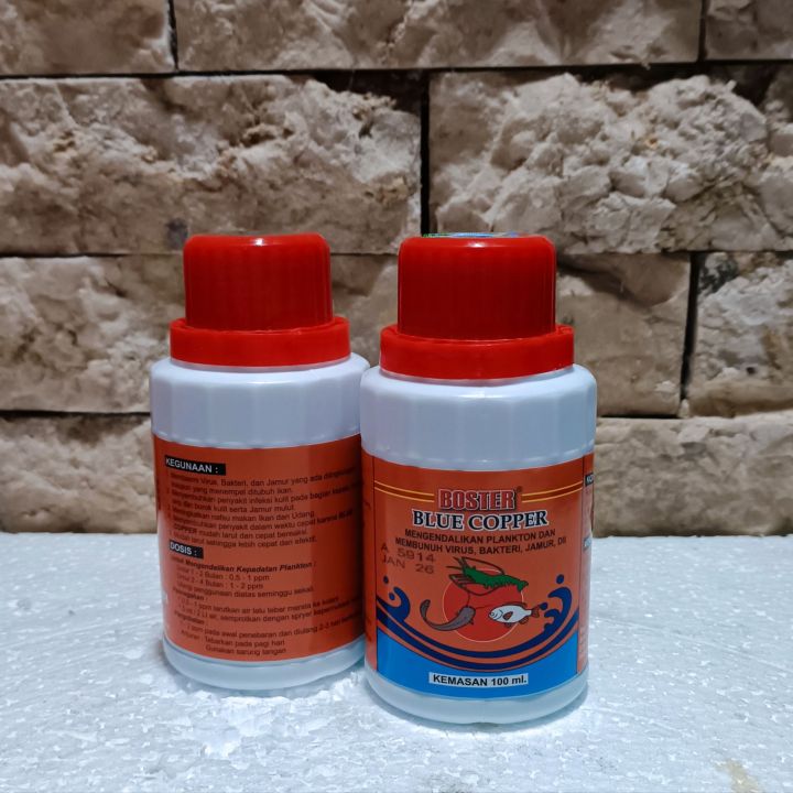 Booster Blue copper 100ml kolam dan tambak ikan | Lazada Indonesia
