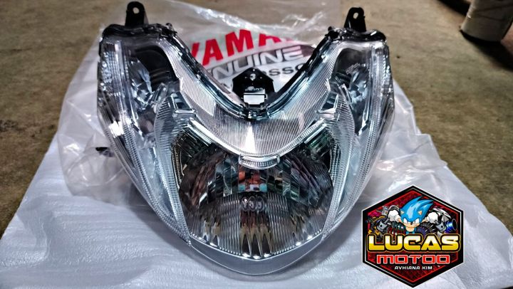 headlight unit for mio i125 mio s 125 original yamaha stanley lens ...