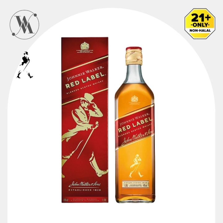 JW Red Label 1L | Lazada