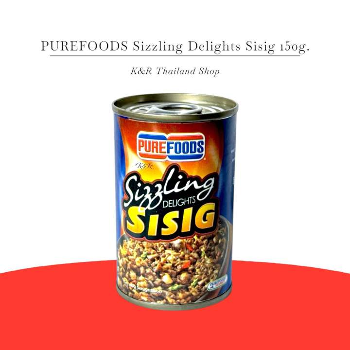 PUREFOODS SIZZLING SISIG 150g. | Lazada.co.th