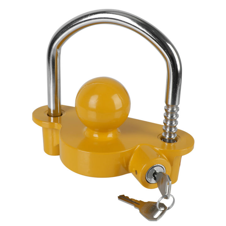 Universal Tow Ball Security Anti-Theft U-Shape Heavy-Duty Adjustable ...