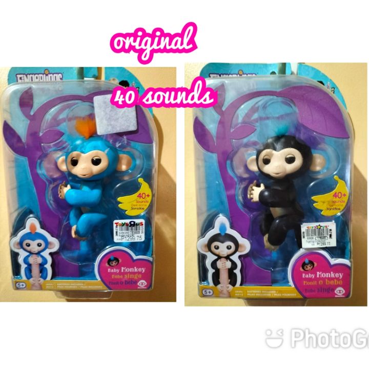 Authentic Fingerlings Monkey Boris and Finn with 40 sounds | Lazada PH