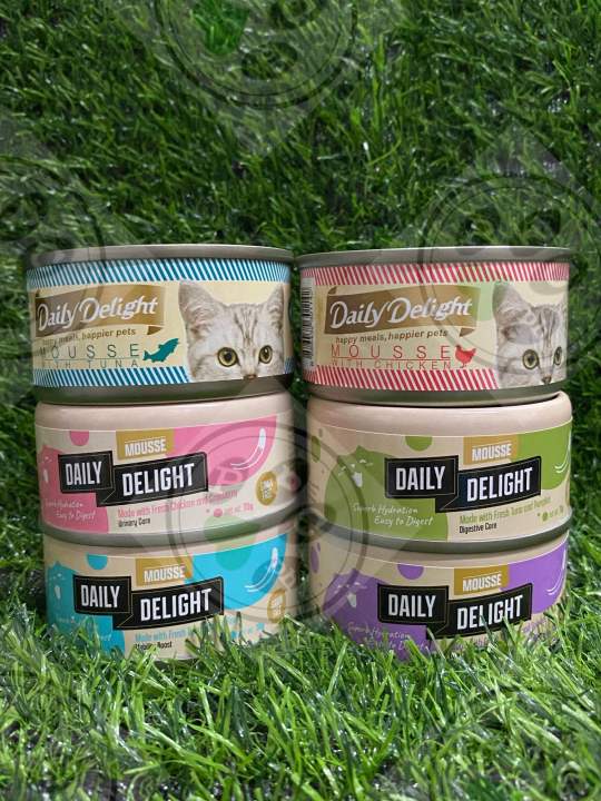 Daily Delight Mousse Wet Cat Food | Lazada PH