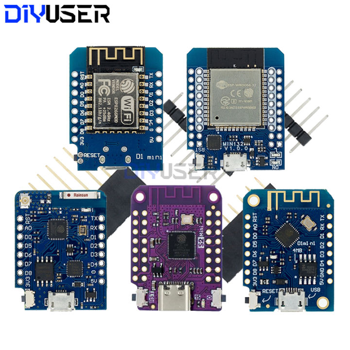 Esp32 S2 Mini Esp8266 D1 Mini Ban Phát Triển Với Ch340 Cho Arduino 4mb Flash 2mb Psram