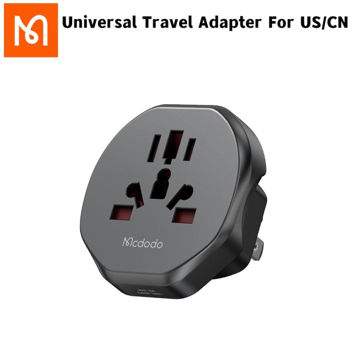Mcdodo Universal US/CN 2 Pin Travel Plug Socket Adapter AC Converter ...