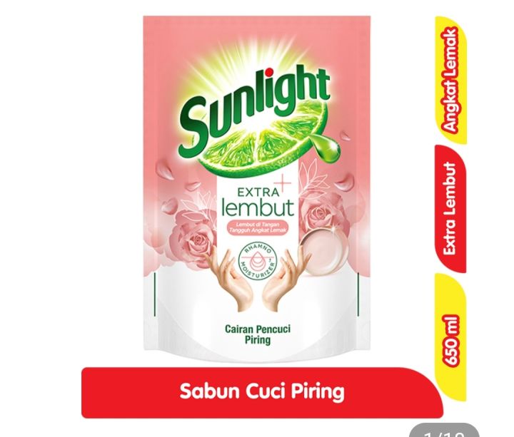 Sunlight Extra Lembut 650Ml | Lazada Indonesia