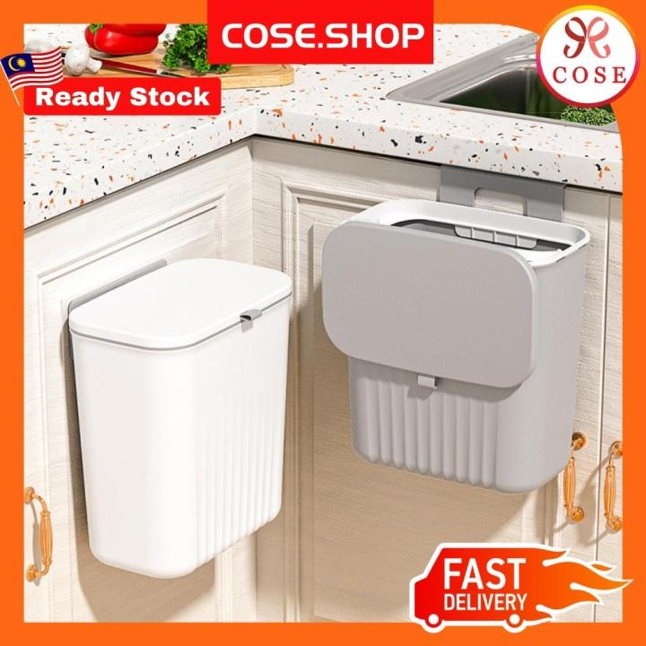 COSE Cabinet Hanging Kitchen Trash Bin Rubbish Bin Garbage Bin Trash ...