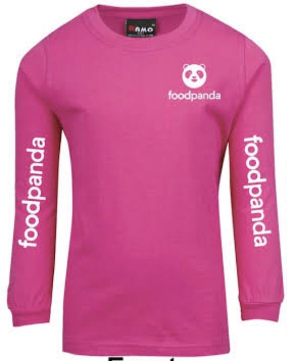 Food Panda Rider uniform full pink | Lazada PH