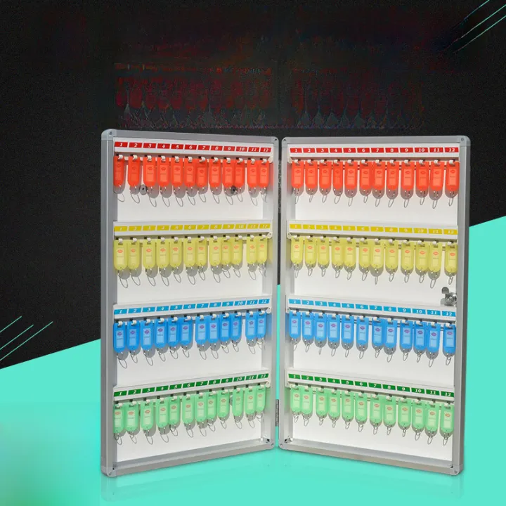 Wall-Mounted Key Management Box Car Key Storage Cabinet Property ...