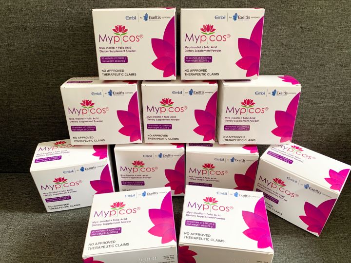 Mypicos Myo-Inositol with Folic Acid Dietary supplement - SOLD PER BOX ...