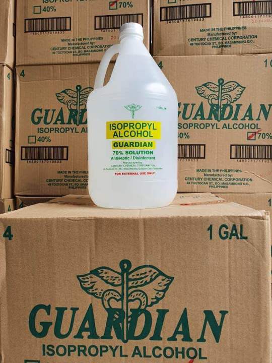 Guardian Alcohol Gallon 70% Isopropyl | Lazada PH