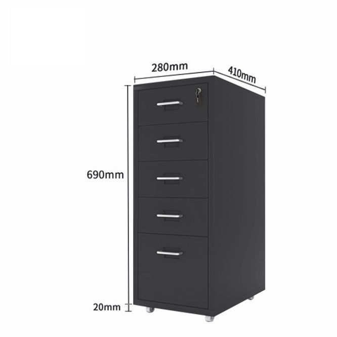Filing Cabinet With Lock 3/5 /6 Layer Steel Cabinet Heavy Duty Metal ...