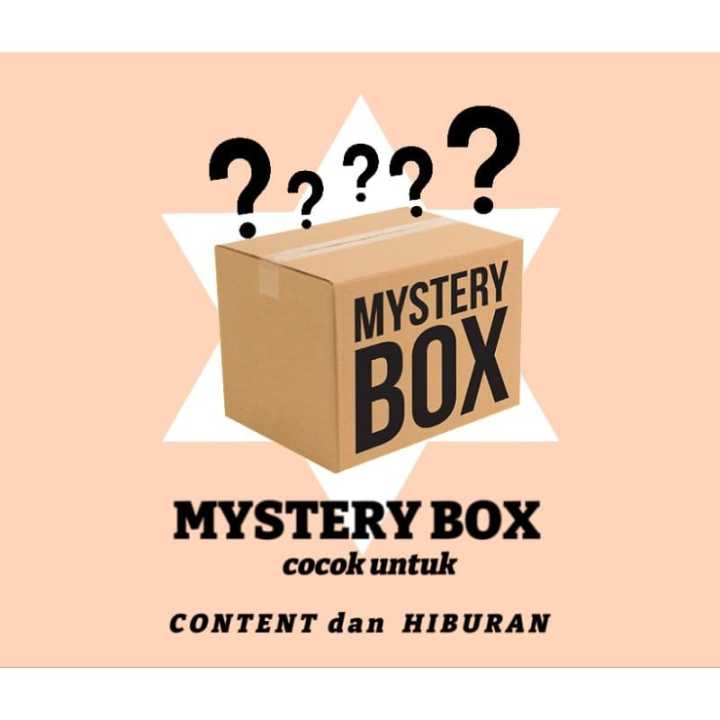 Mystery Box / Kotak Mistery Serba Serbi / Hadiah Misteri Bisa Untung ...
