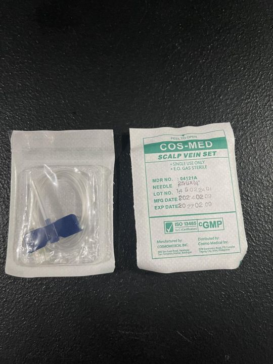 Disposable Scalp Vein Set 25G Cos-Med | Lazada PH