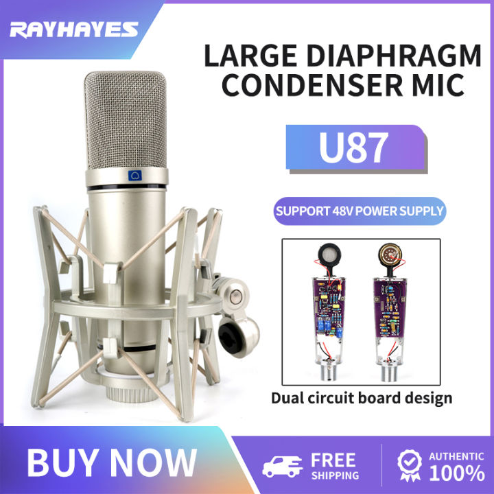 U87 Condenser Microphone original for Professional Recording Video ...