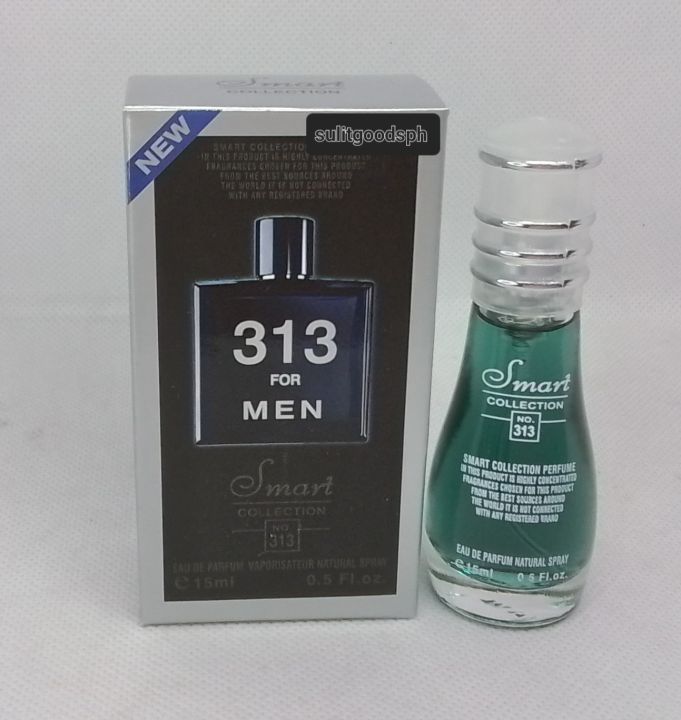 SMART COLLECTION PERFUME N0.313 FOR MEN 15 ML EDP | Lazada PH