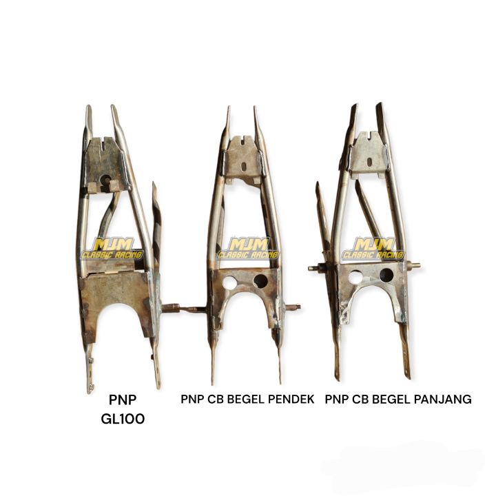 Sambungan rangka belakang Cb GL100 Rangka Honda GL100 Cb Besi Tebal ...